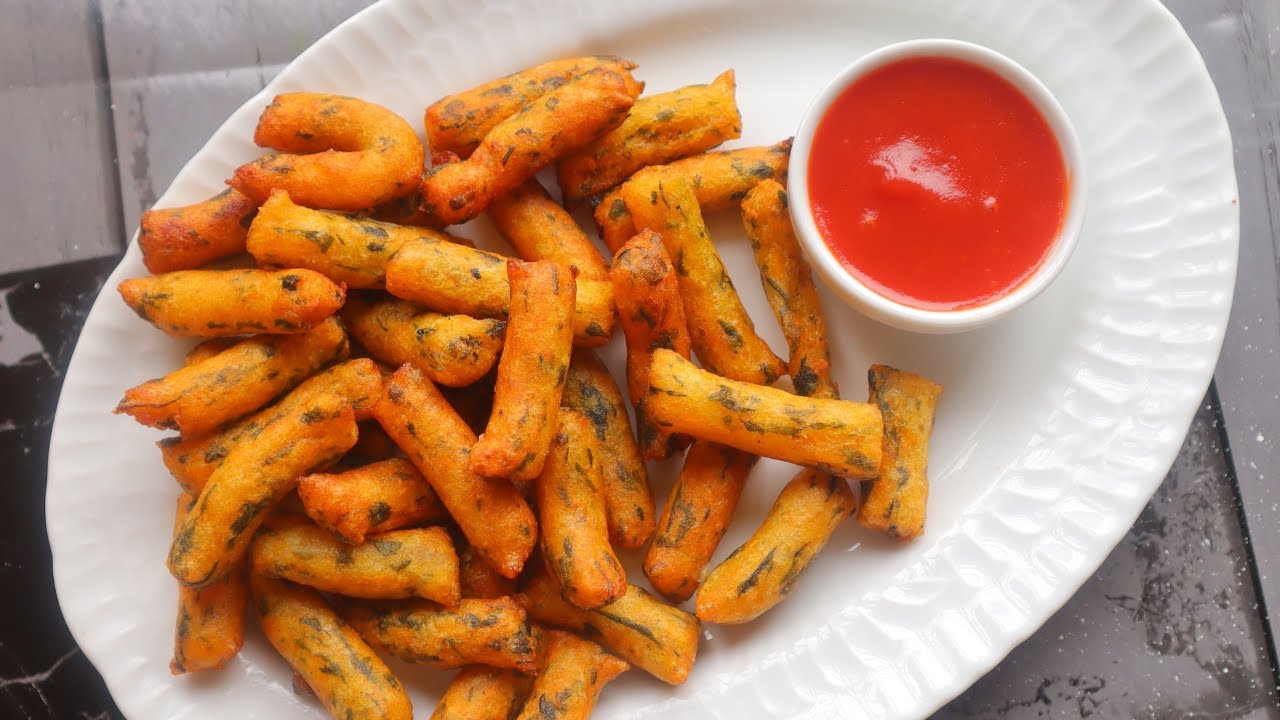 Crispy Potato Sticks || Potato Carrot Snacks Recipe || Easy Potato ...