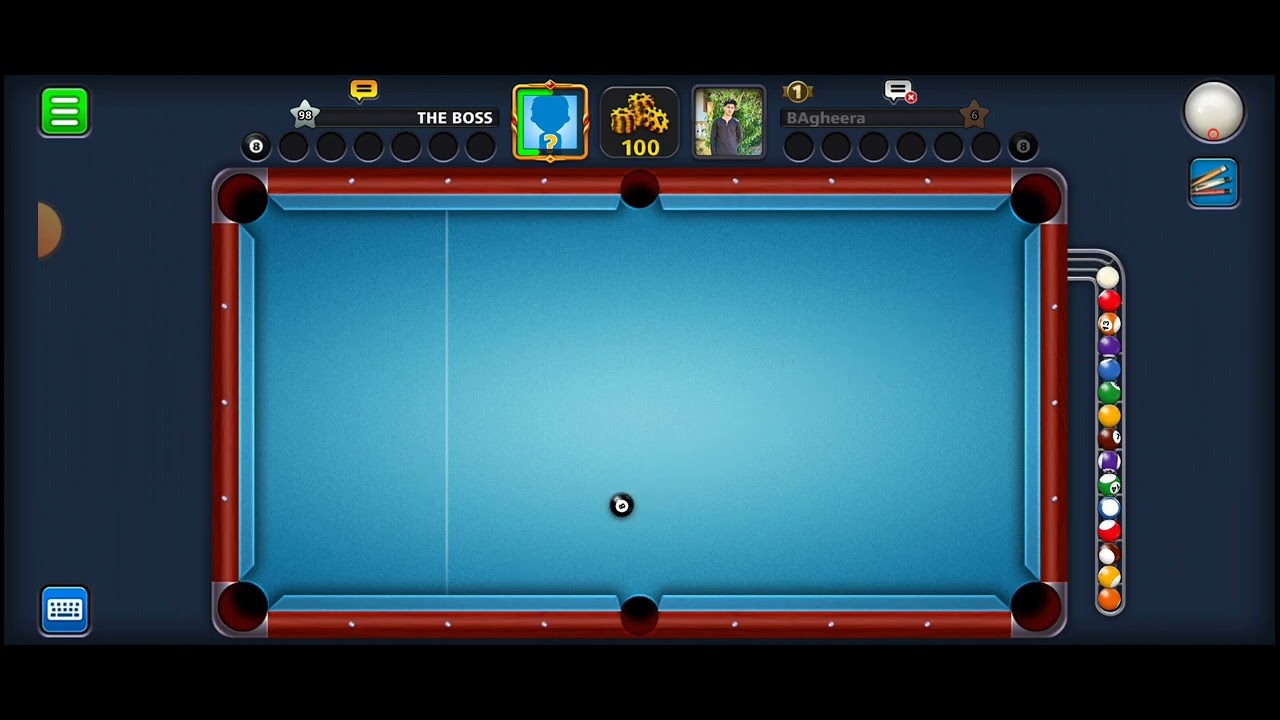 Fails shot on 8 ball pool - YouTube