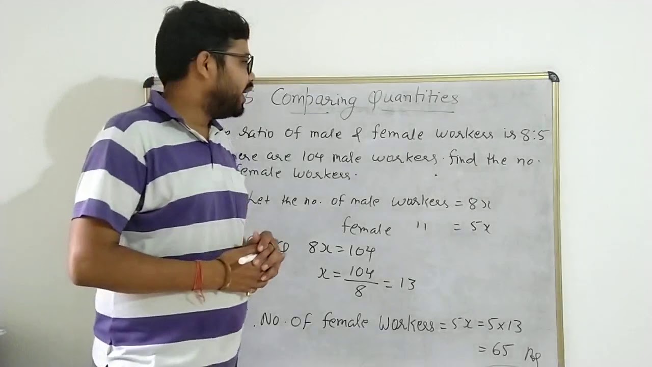 2 # Comparing quantities / application of ratio / class 7 - YouTube