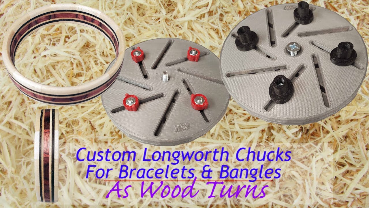 Custom Longworth Chucks For Bracelets And Bangles - YouTube