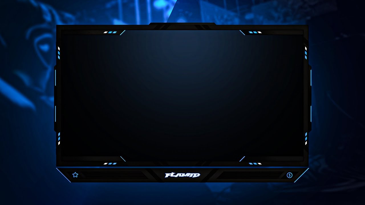 FREE FULL EDITABLE STREAM FACECAM TEMPLATE (PSD) | @FlamidDZN - YouTube