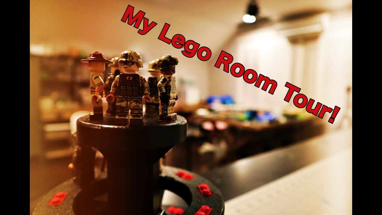 My Awesome Lego Room tour! - YouTube