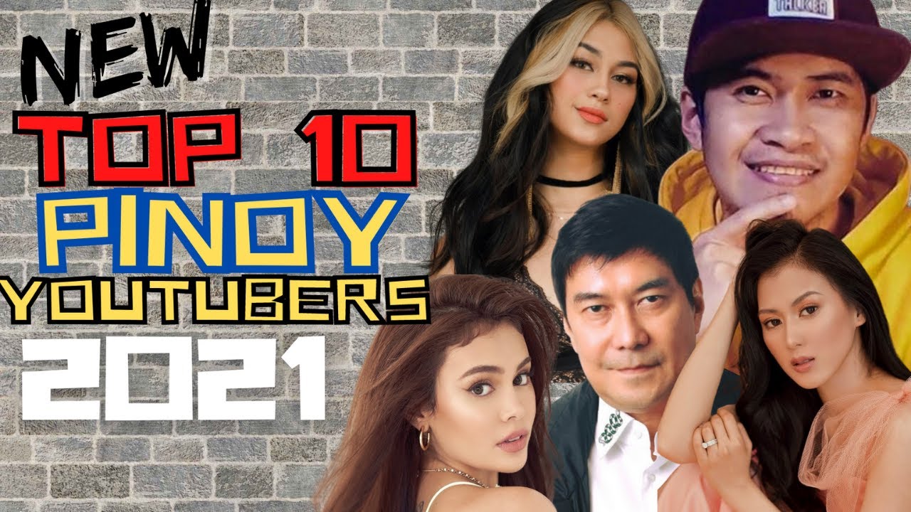 UPDATED! TOP 10 PINOY Youtubers ngayong 2021 | YOUTUBE PHILIPPINES ...