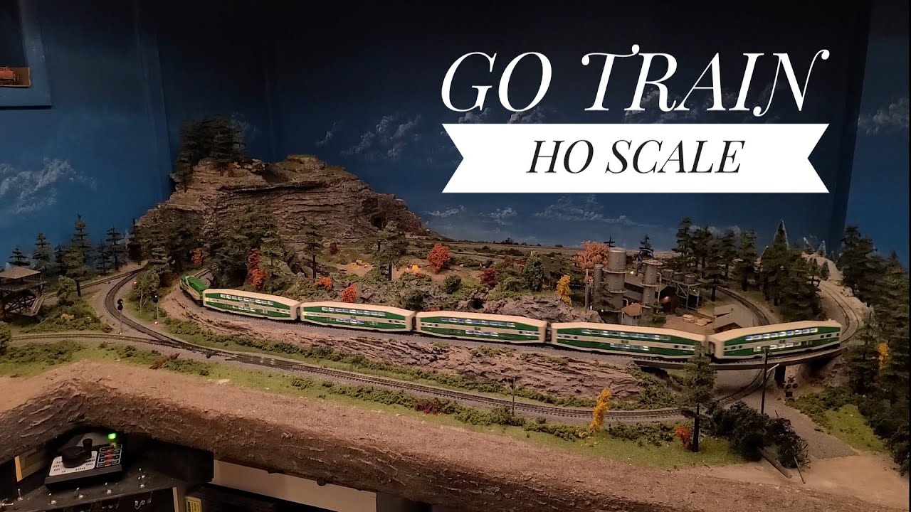 GO Train HO Scale - YouTube
