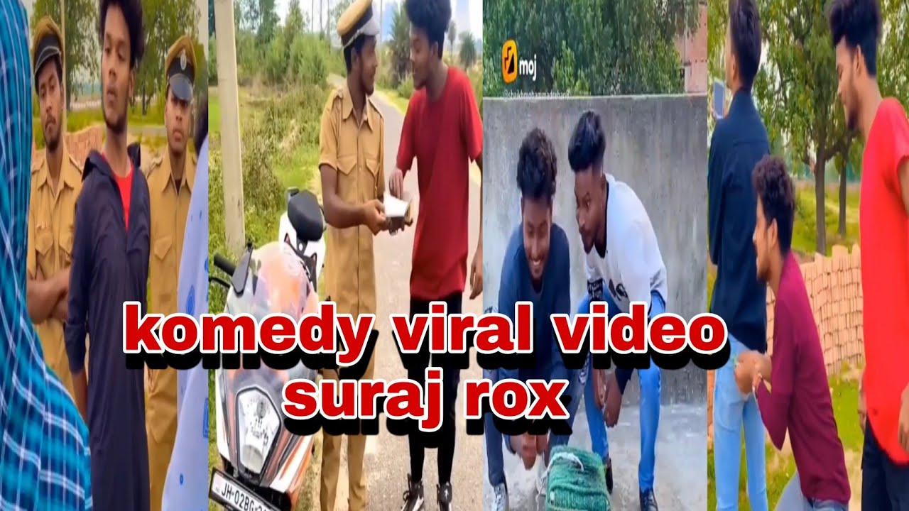सूरज रॉक्स कॉमेडी🤣। Suraj rox new comedy video । suraj rox funny video ...