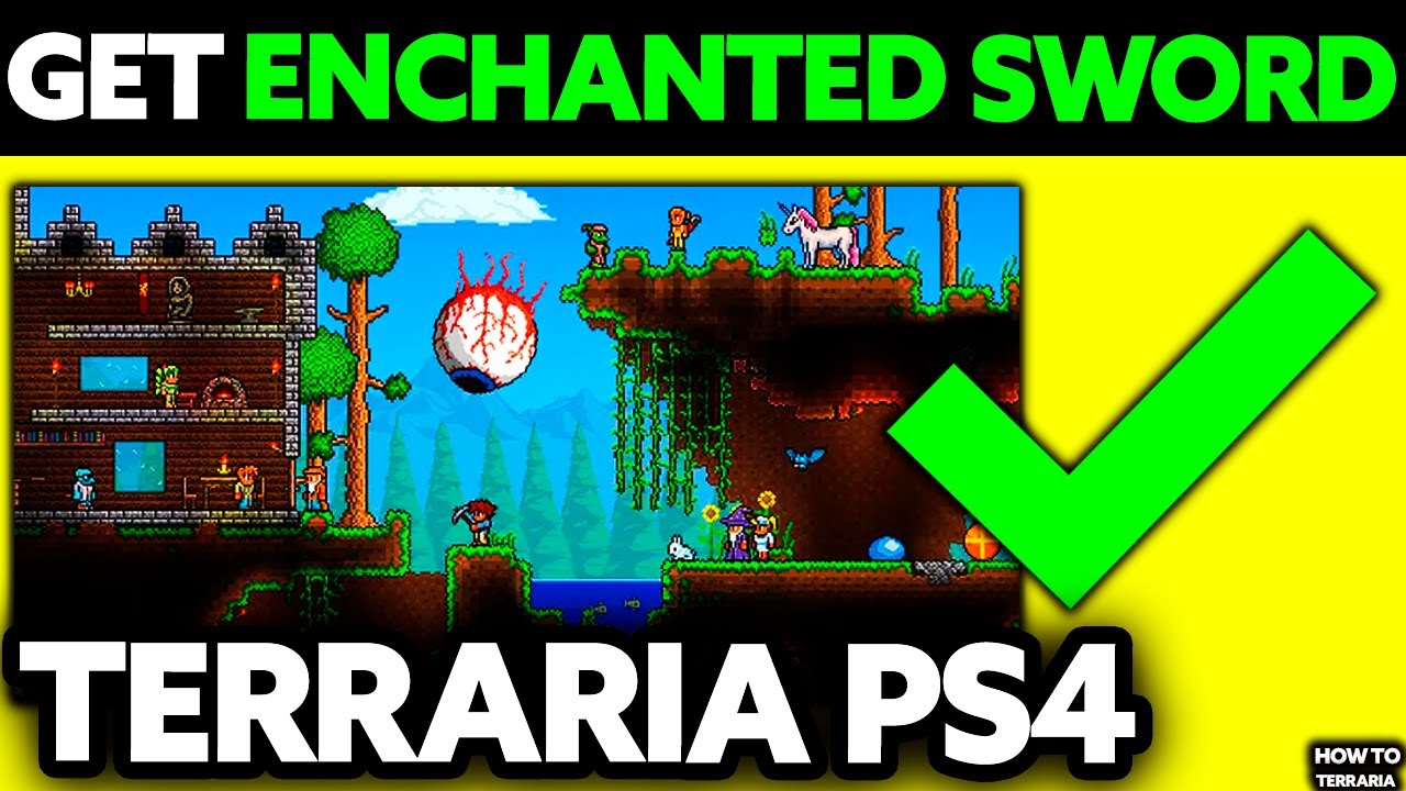 How To Get Enchanted Sword in Terraria PS4 (2025) - Step by Step - YouTube