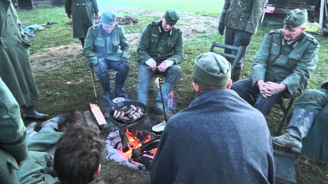 German Army Campfire Breakfast - YouTube