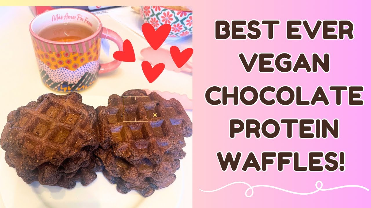 THE BEST EVER PROTEIN WAFFLES! | FUSS FREE VEGAN MEALS - YouTube