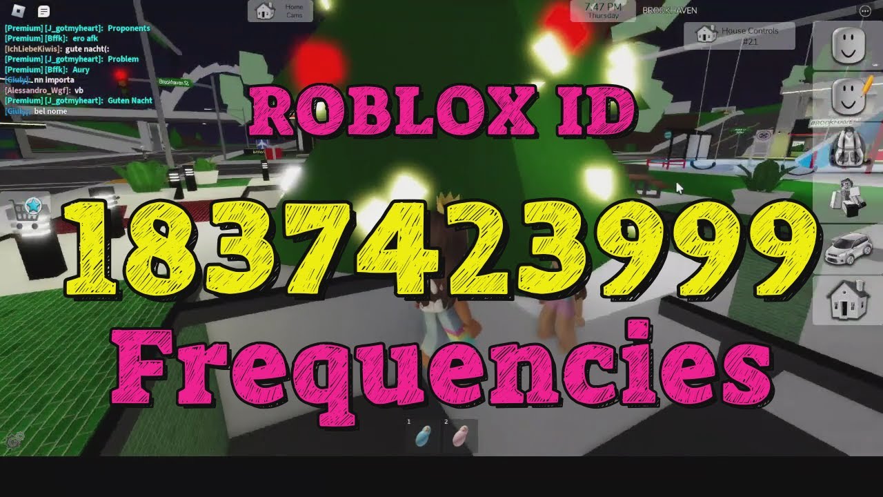 FREQUENCIES Roblox Song Codes - YouTube