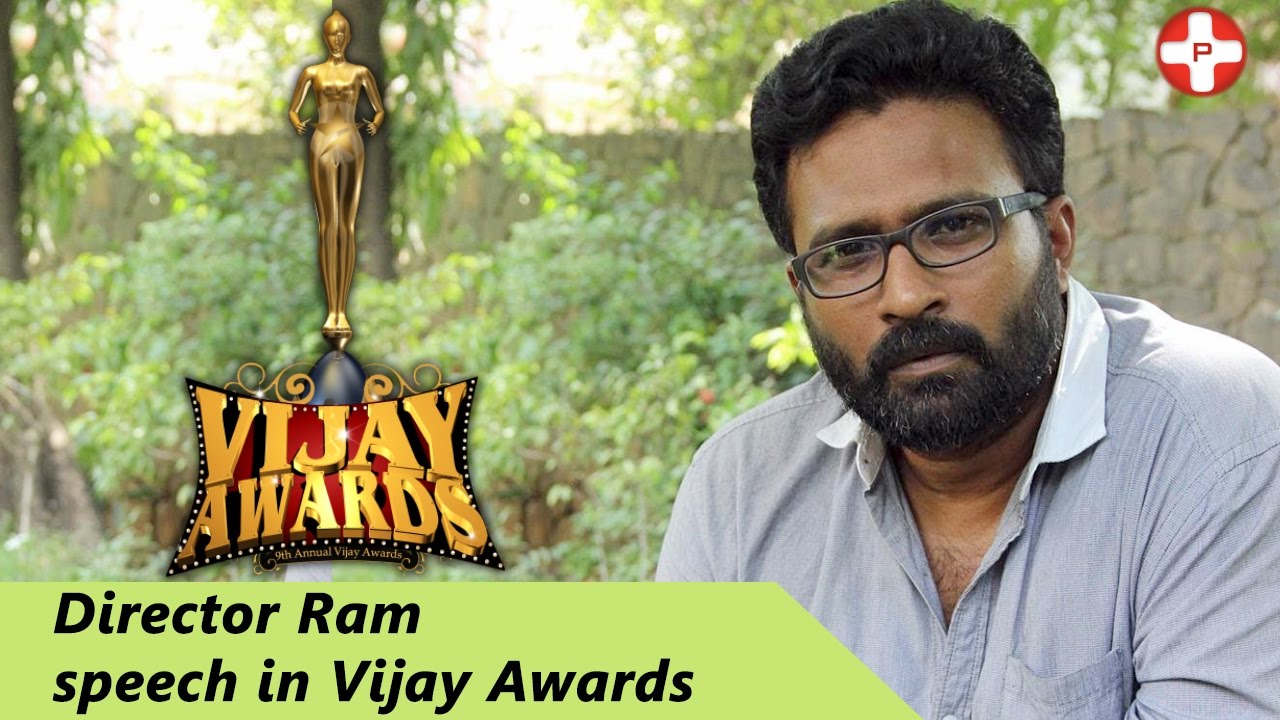 Director Ram speech in Vijay Awards | Vijay Tv | Thangameengal | Tamil ...