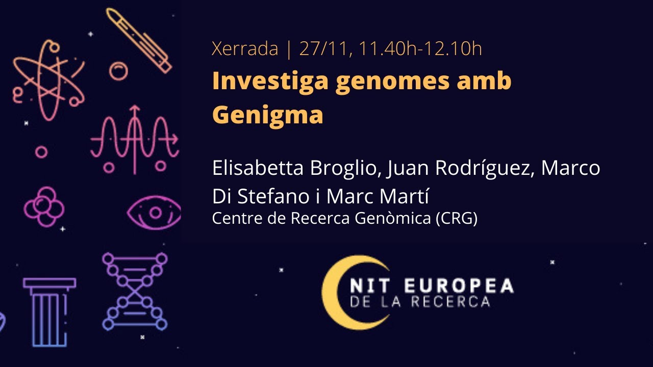 Investiga genomes amb Genigma - YouTube