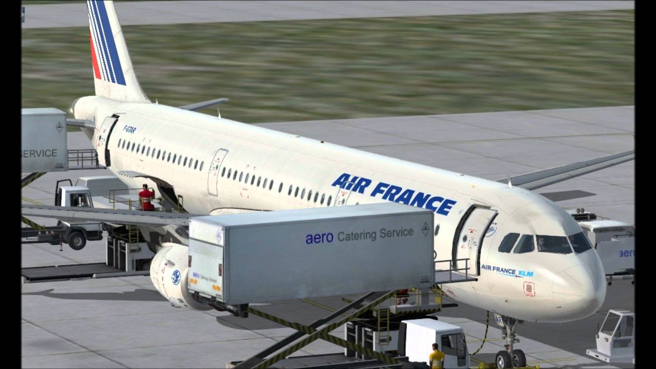 FSX Airbus A321 Aerosoft + AES - YouTube
