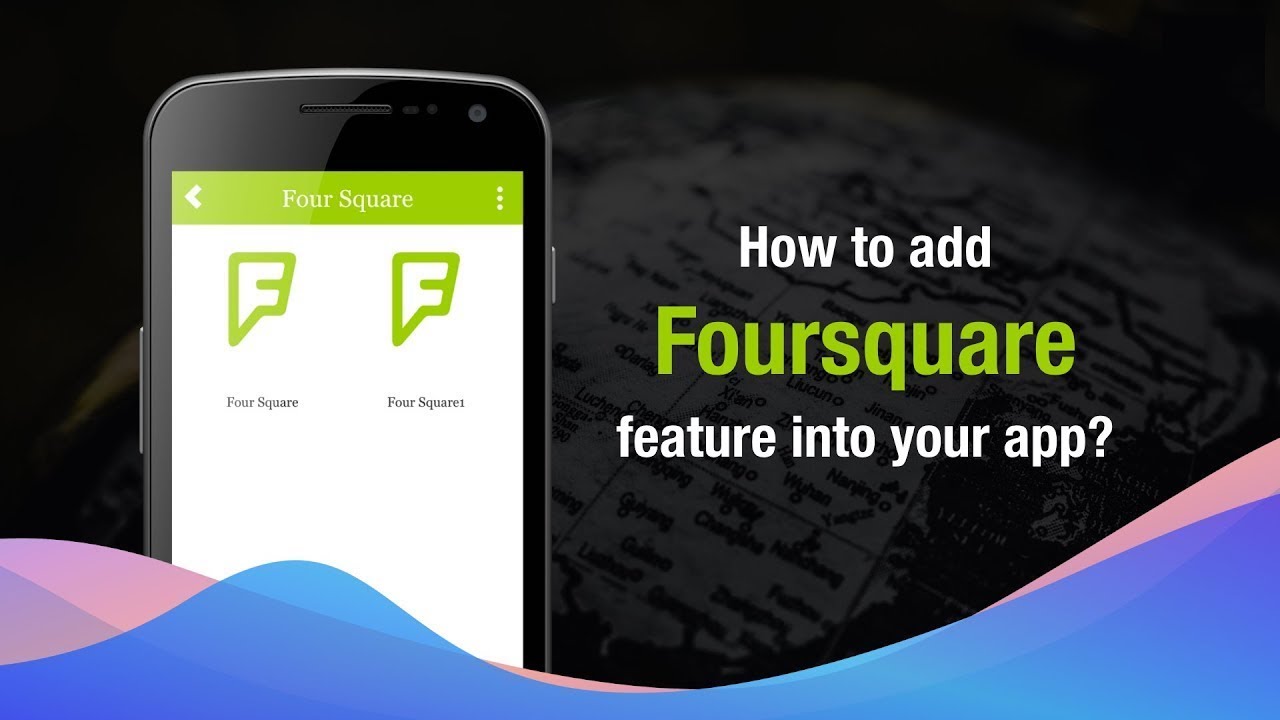 How to add Foursquare feature into your app? - YouTube
