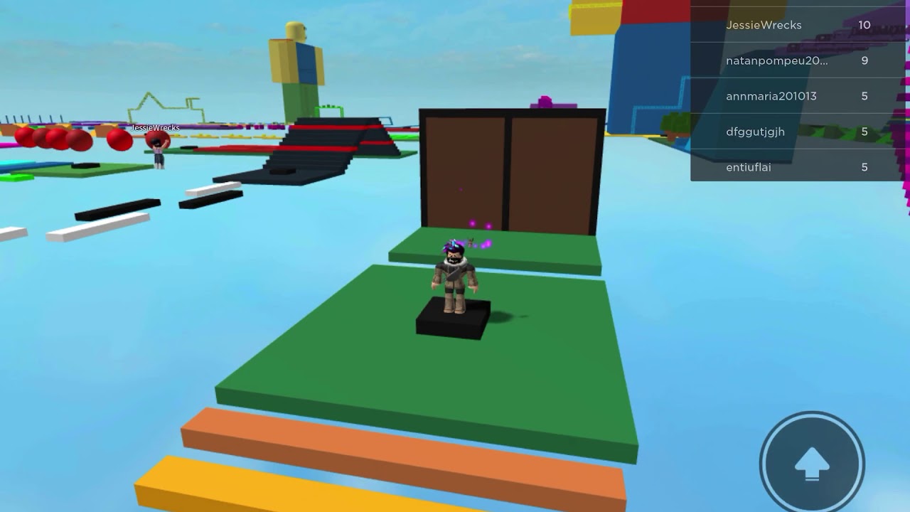 Playing parkour in roblox! (Parkour) - YouTube