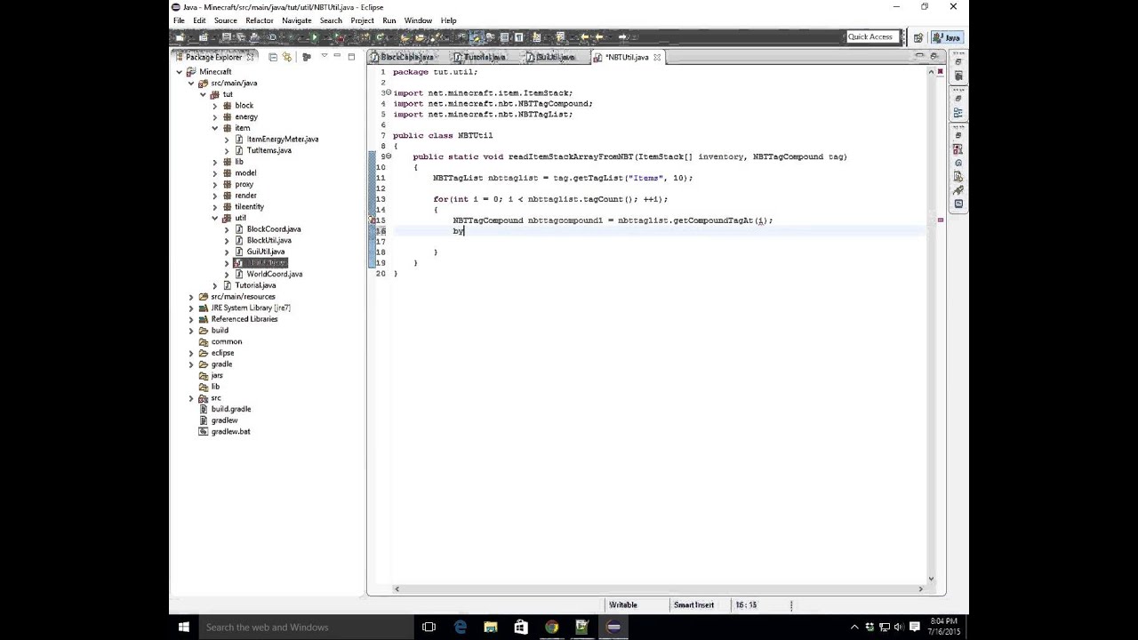 [1.7.10] Minecraft Forge Modding Tutorials! - Cables/Power Network! :: Part 24! - YouTube