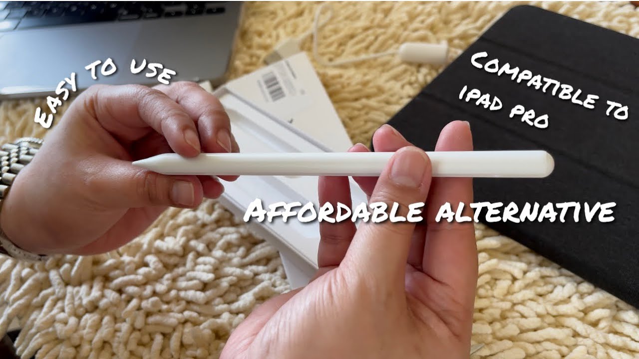 Unboxing Apple Pencil substitute x Goojodoq stylus Pen 12th Gen - YouTube