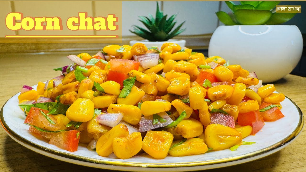 Healthy Corn Chat | Easy Corn Recipe | Corn Recipe For Weight Loss ...