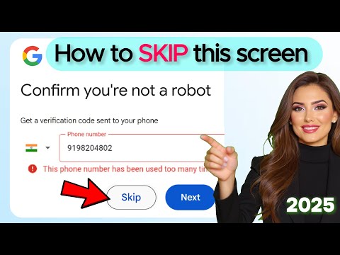 Create Google Account Without Phone Number (2025) – Unlimited Account Trick