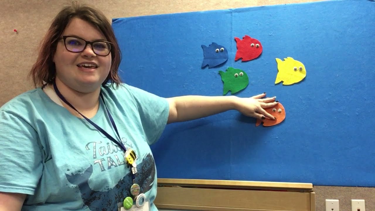 Flannel Friday-Five Little Fish Swimming in the Sea - YouTube