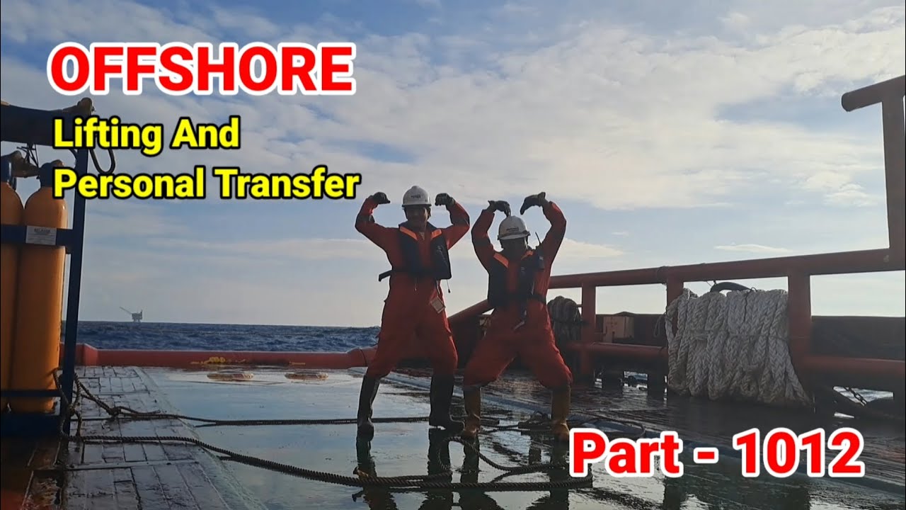 1012 PELAUT OFFSHORE Lifting And Personal Transfer - YouTube