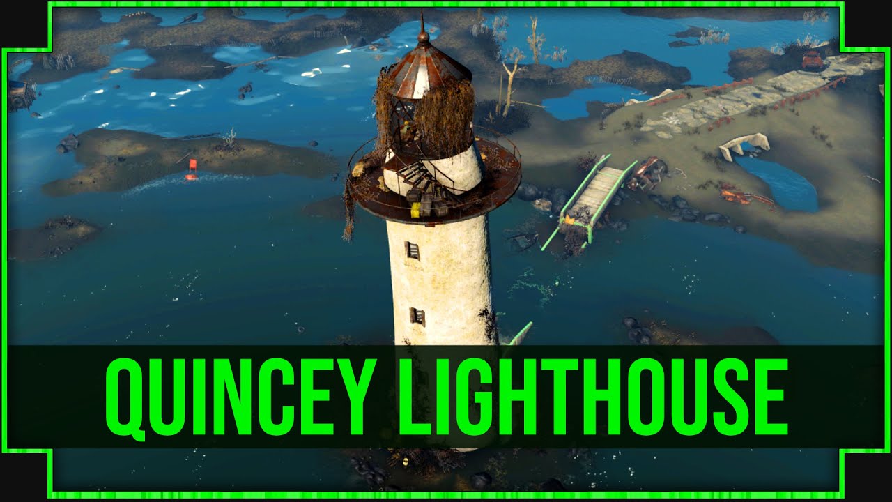 Quincy Lighthouse That Used To Help Ships To Port | Fallout 4 Unmarked ...