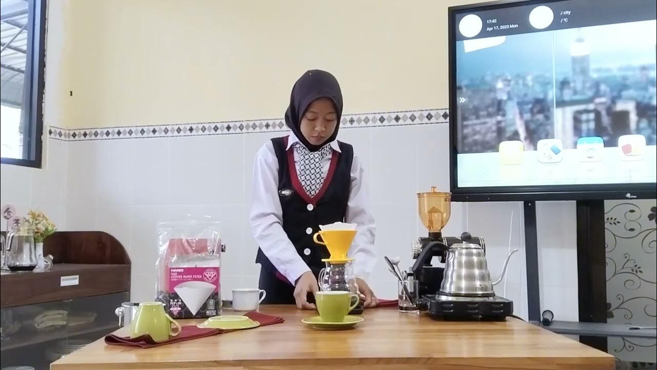 Manual Brew Using V60 Method - YouTube