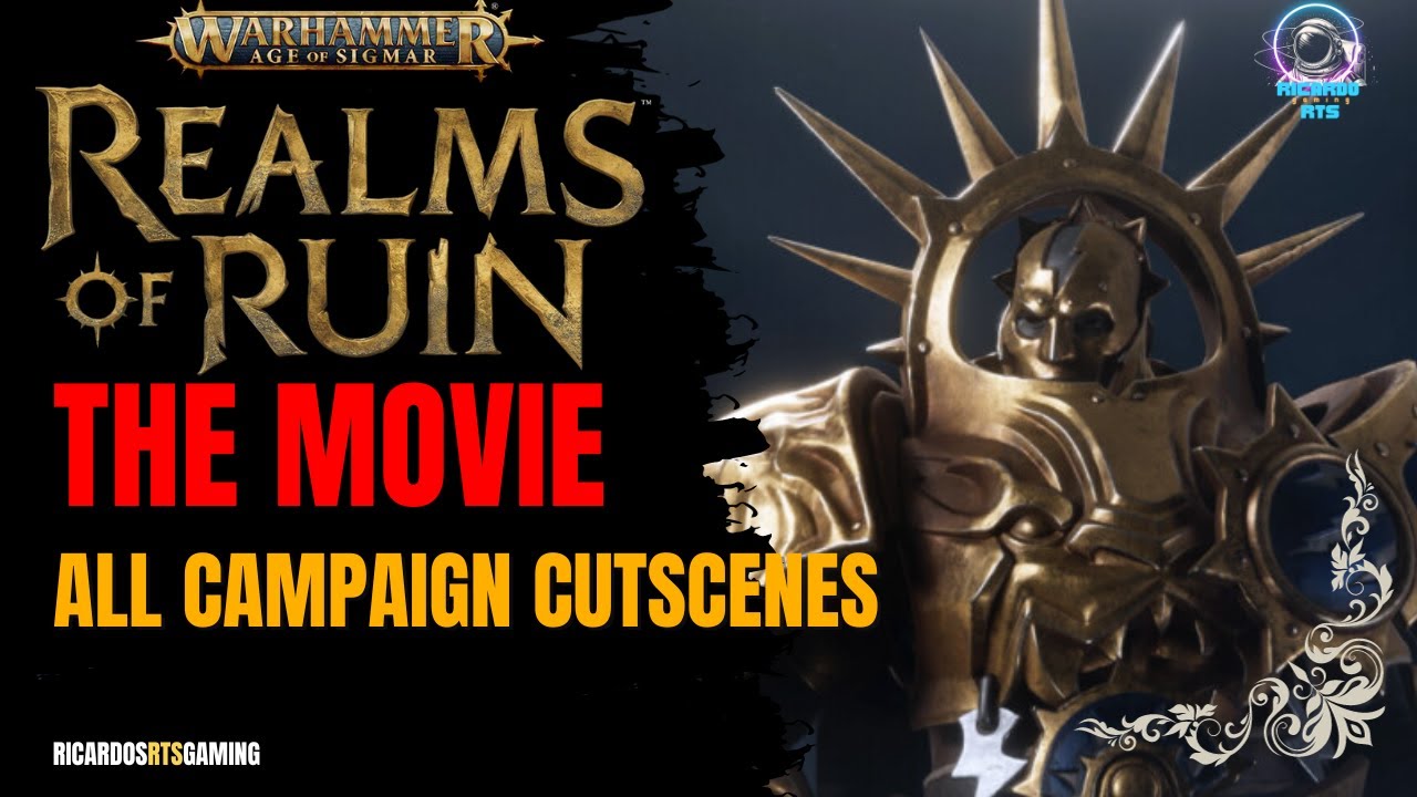 Warhammer: Realms of Ruin ALL MOVIES CUTSCENES - YouTube