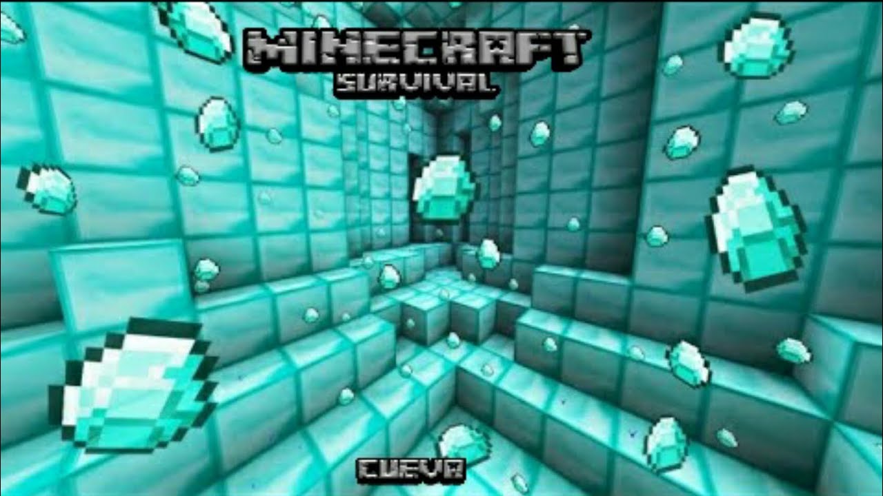 LA mejor mina de Minecraft 🔥🔥🔥🔥 muchos diamantes. MINECRAFT SURVIVAL ...
