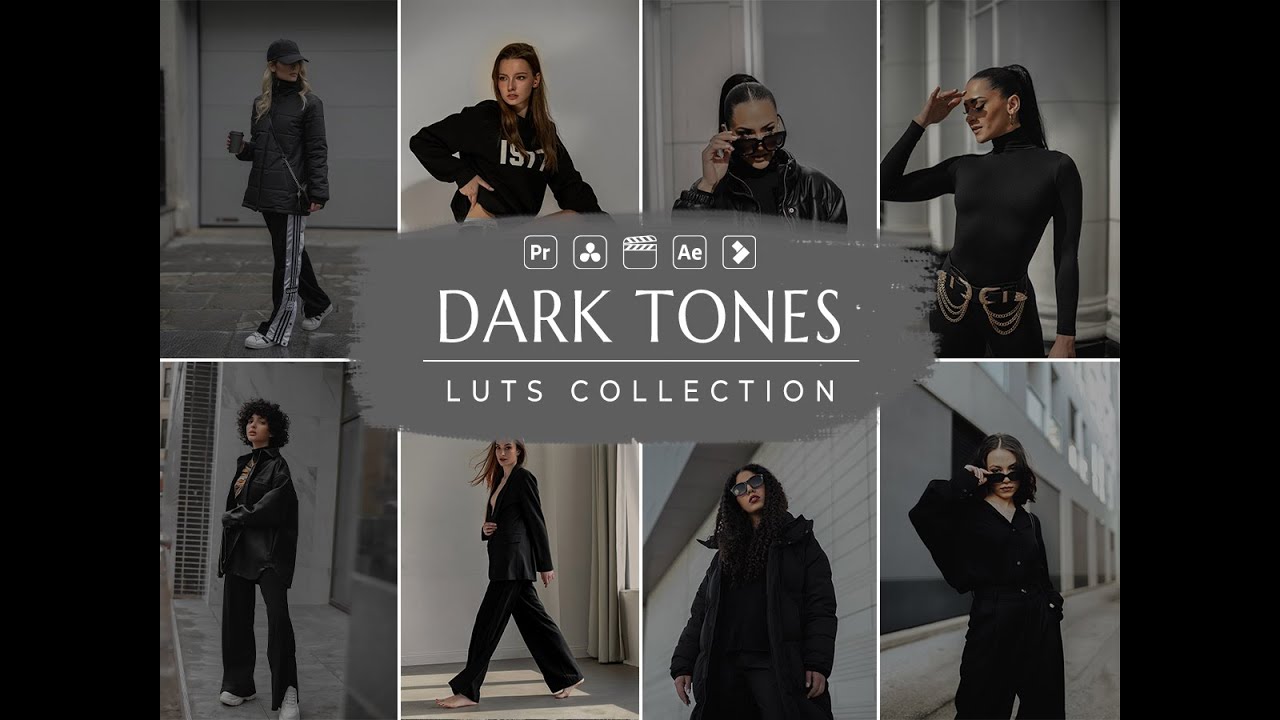 Dark Tones Video LUTs | Dark LUTs | Influencer LUTs | Video Preset | Vn ...