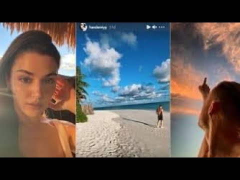 Hande Erçel Kerem Bursin Aşk Tatilinden İlk Görüntüler