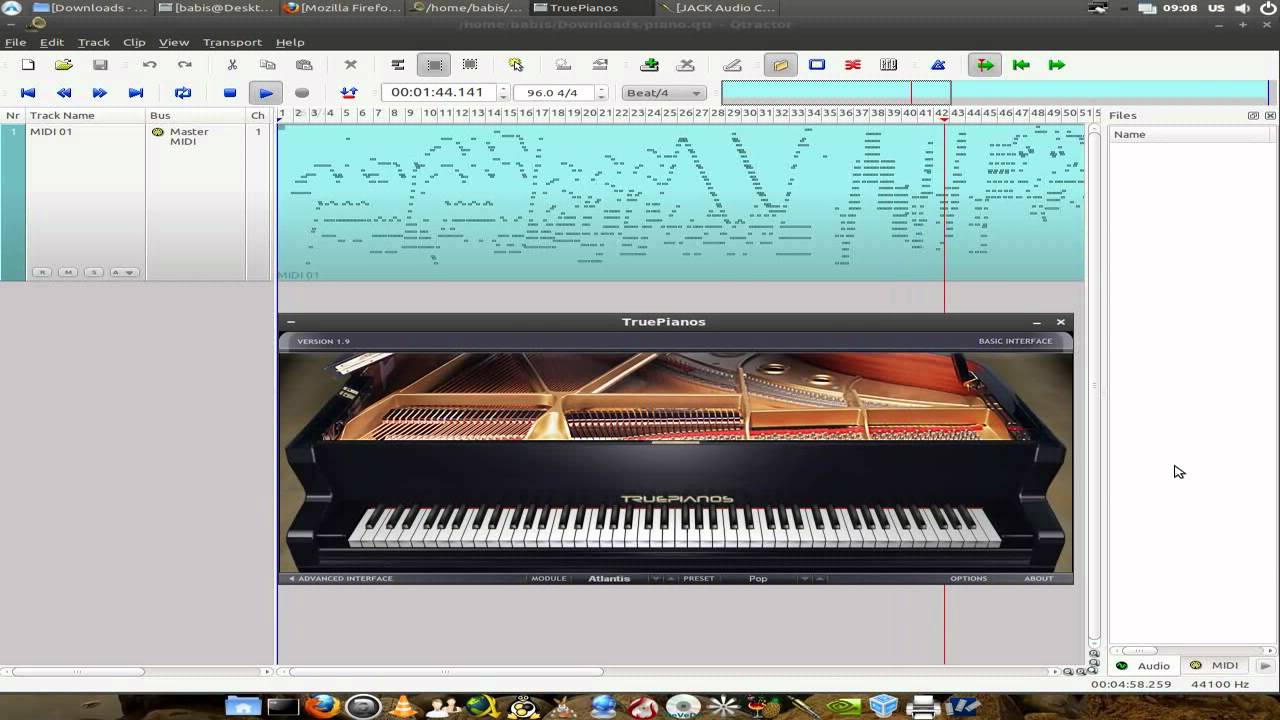 Extremely sad and romantic piano (Truepianos - Arch Linux) - YouTube