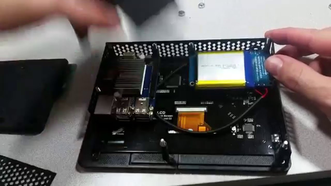 How To Assemble the VU7 ameriDroid Tablet Project - YouTube