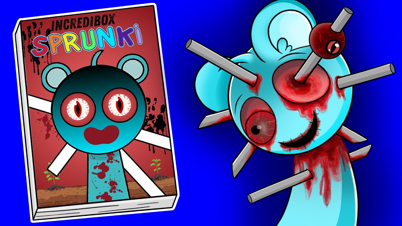 😈Paper DIY😈Making SPRUNKI INCREDIBOX Game Book ( SPRUNKI SKY HORROR ...