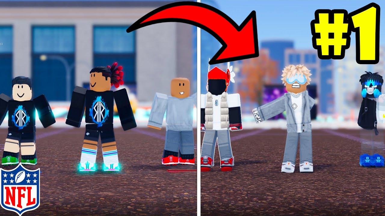 Playing The #1 Ranked Players In The World In Roblox NFL Universe ...