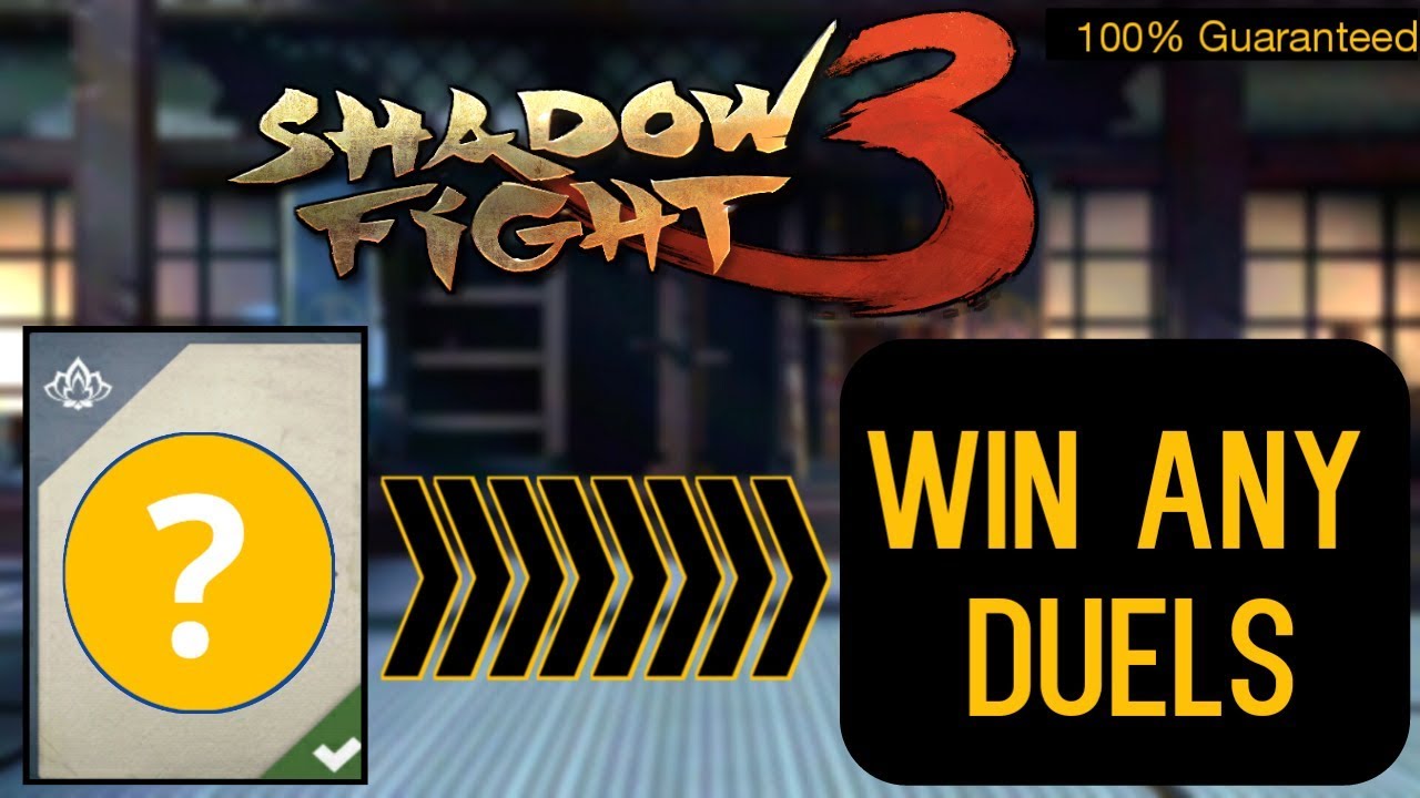 "Win Any Duels Easily Using These !"-Shadow Fight 3 Tips & Tricks ...
