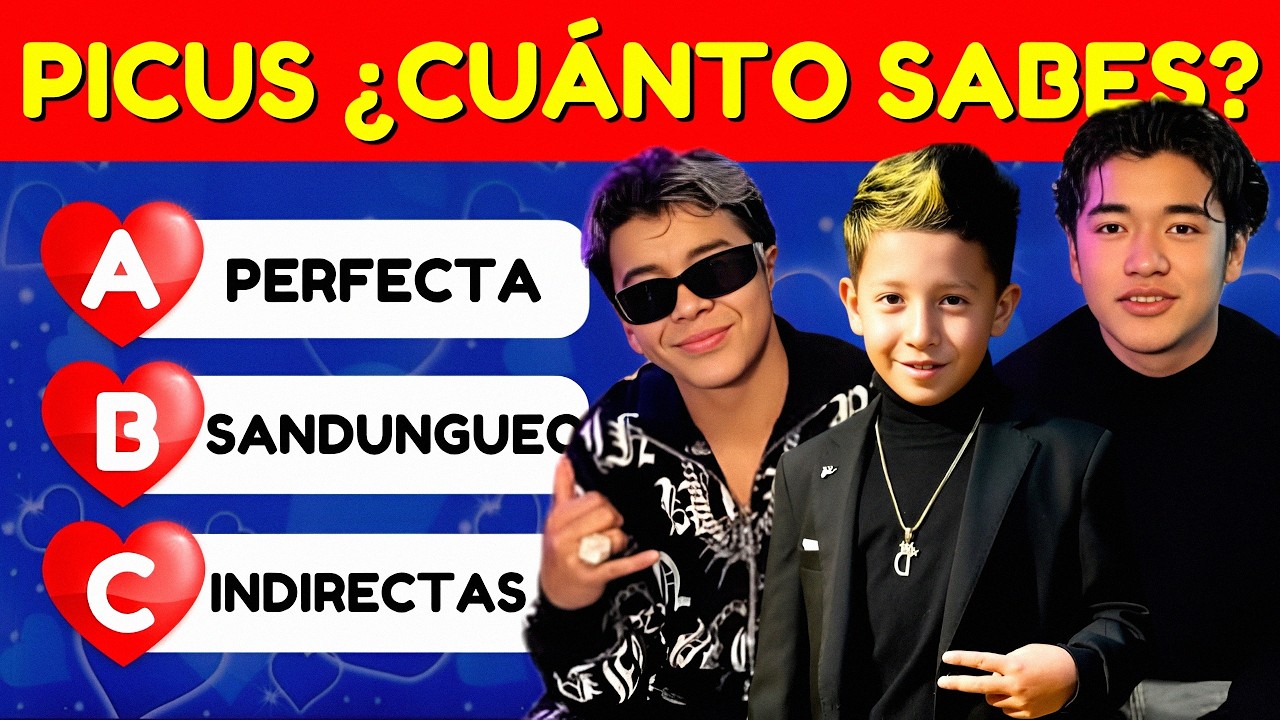 ¿PICUS es el nuevo fenómeno infantil?😍💖 ¡Haz este reto musical!🎤🎶 - YouTube