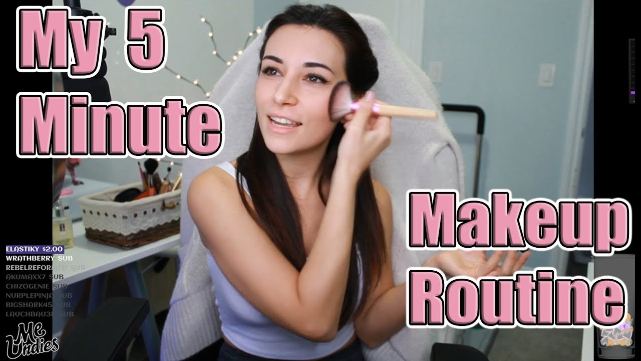 My 5 Minute Makeup Routine - YouTube