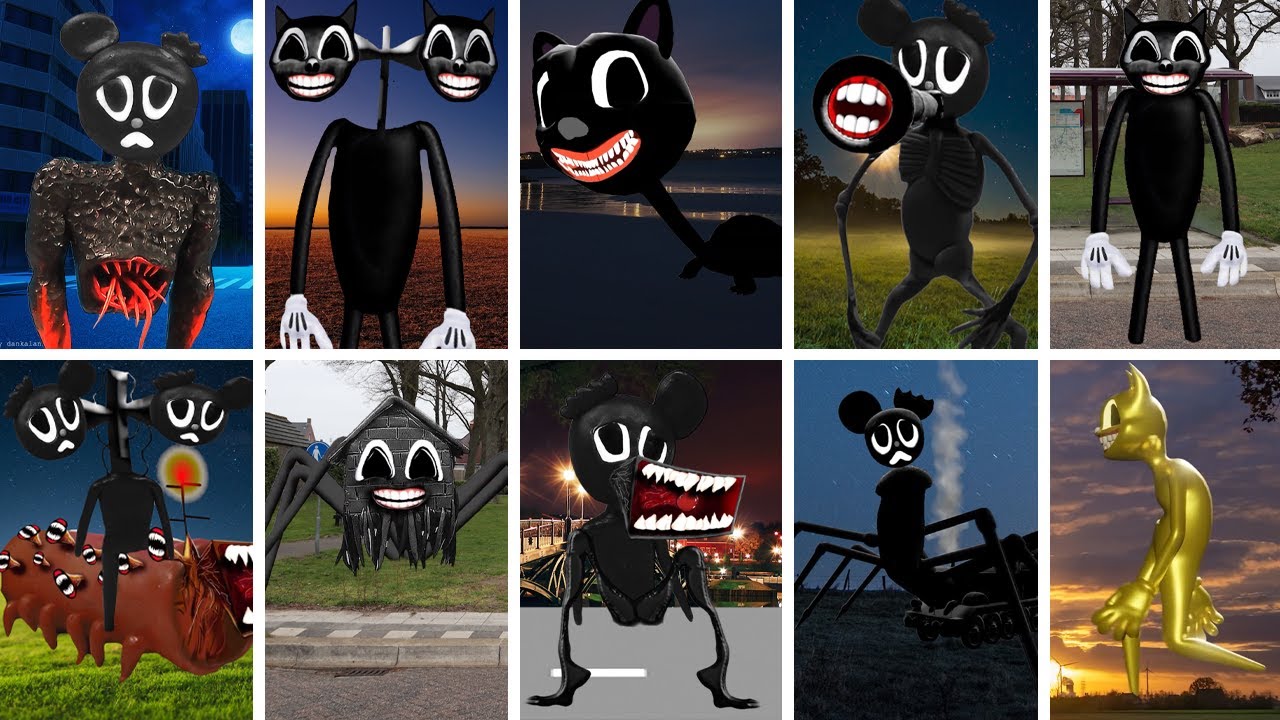 All Cartoon CREATURES CAUGHT on CAMERA..! #5 - YouTube