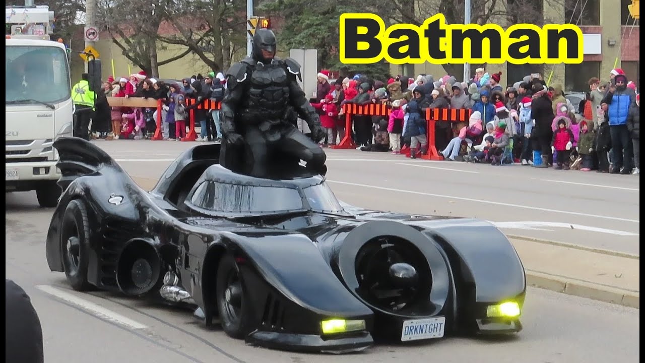 Mississauga Santa Claus Parade 2024. // Real Batman. #shamshermannbti ...