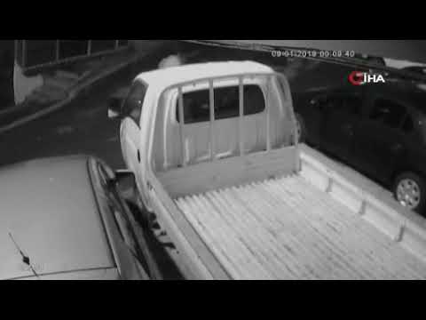 Bombalı saldırı kamerada