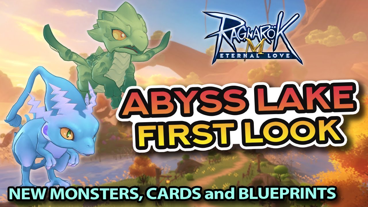ABYSS LAKE First Look! ~ New Monsters, Cards, Blueprints, Materials and ...