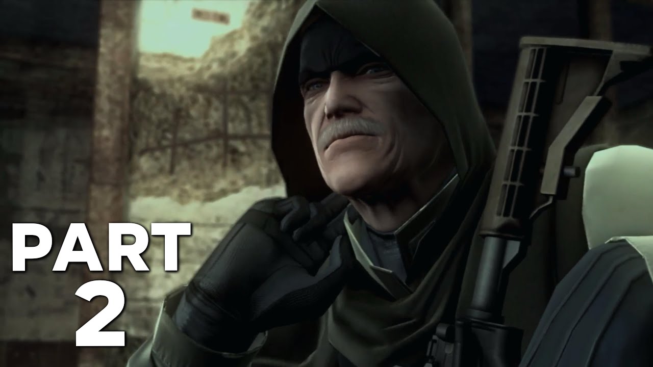SNAKE MEETS A NEW FRIEND in METAL GEAR SOLID 4 Walkthrough Gameplay ...