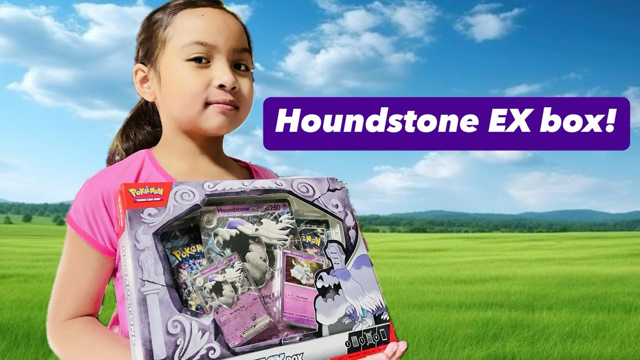 Houndstone EX Collection box opening! - YouTube