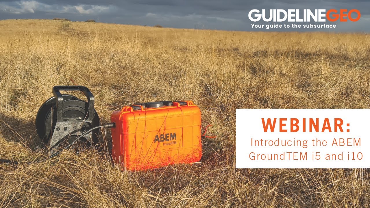 WEBINAR: Introducing the ABEM GroundTEM i5 and i10 - YouTube