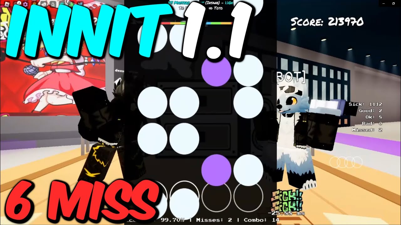 INNIT (INSANE) 1.1x RATE 6 MISS - Funky Friday Vs Masterz - YouTube