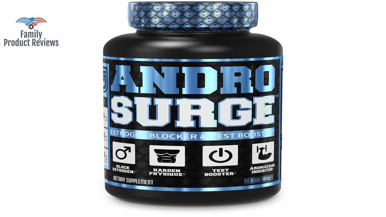 ANDROSURGE Estrogen Blocker for Men - Natural Anti-Estrogen ...
