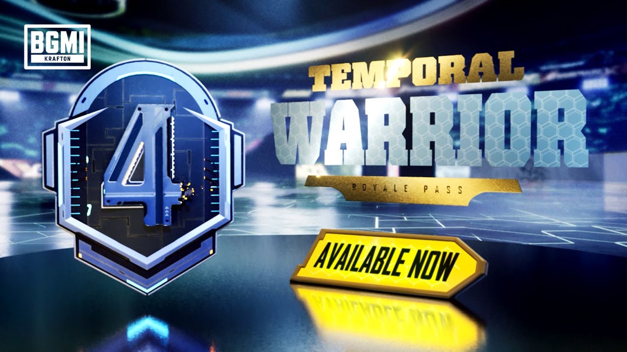 BGMI | Royale Pass Month 4: Temporal Warrior - YouTube