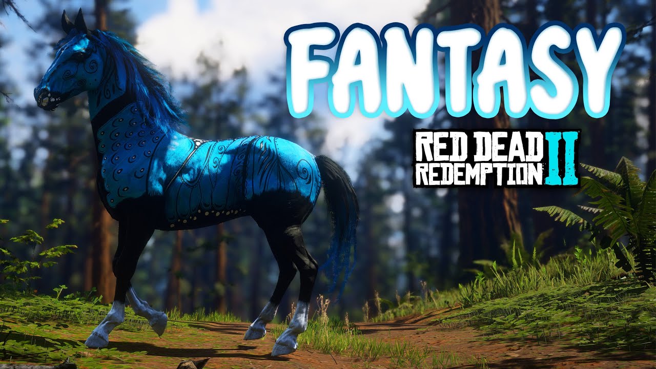 15+ MAGICAL FANTASY HORSES | Red Dead Redemption 2 - YouTube