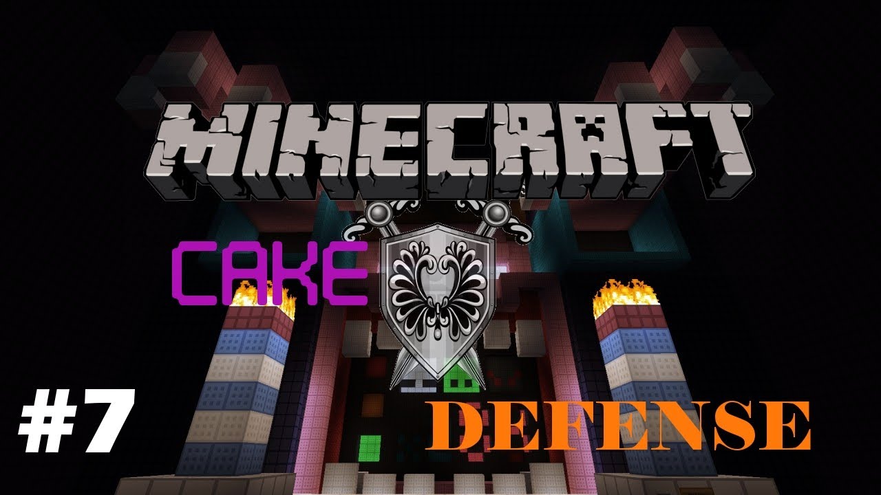Minecraft cake defense w/ Wolf, Chachii & Kye #7 - YouTube