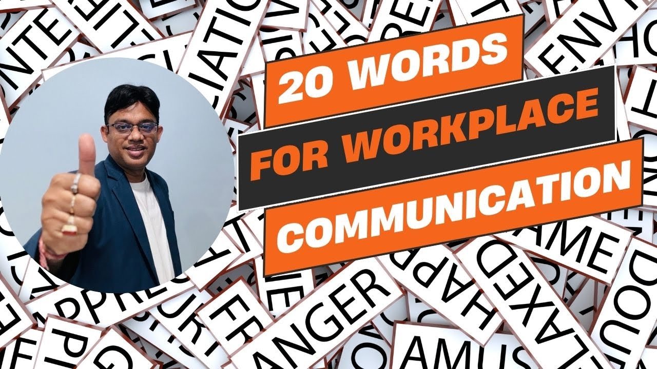 20 words for workplace communication - YouTube